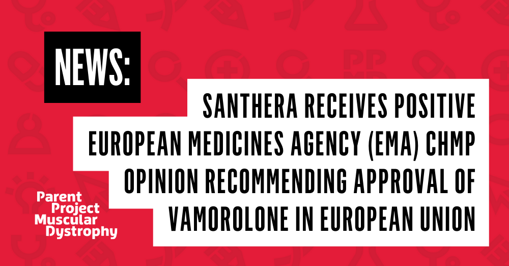 Santhera Receives Positive European Medicines Agency (EMA) CHMP Opinion ...