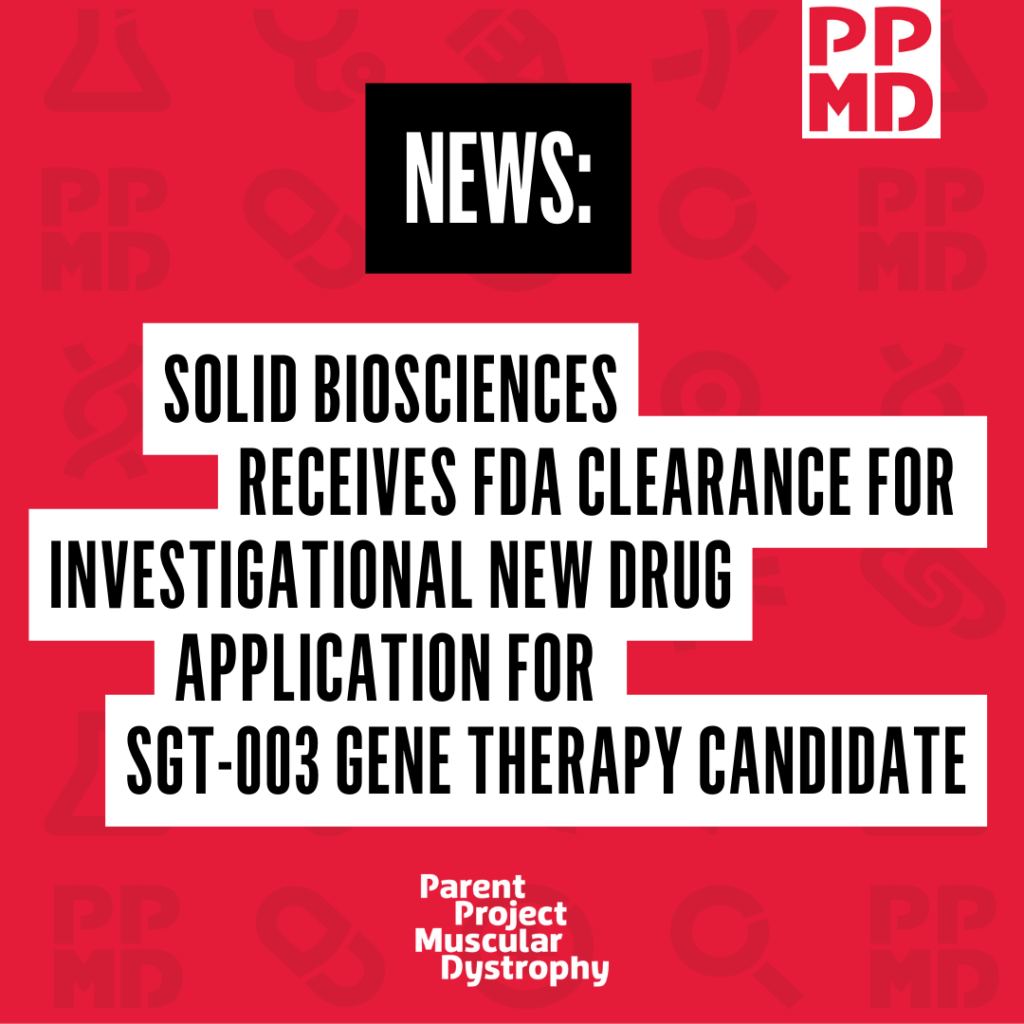 Solid Biosciences Receives FDA Clearance for Investigational New Drug ...