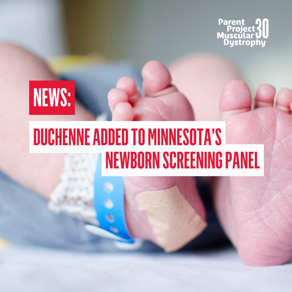 Duchenne Added to Minnesota’s Newborn Screening Panel - Parent Project ...