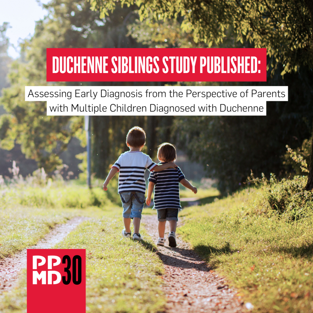 Duchenne Siblings Study Published: Assessing Early Diagnosis from the Perspective of Parents ...