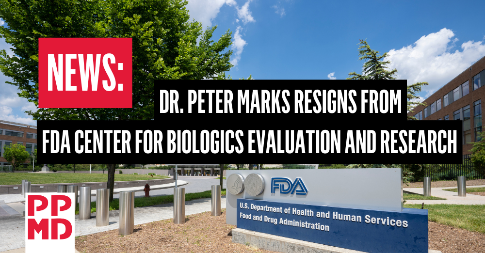Dr. Peter Marks Resigns from FDA Center for Biologics Evaluation and ...