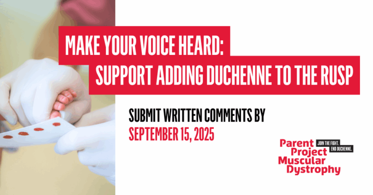 Make Your Voice Heard: Support Adding Duchenne to the RUSP - Parent ...